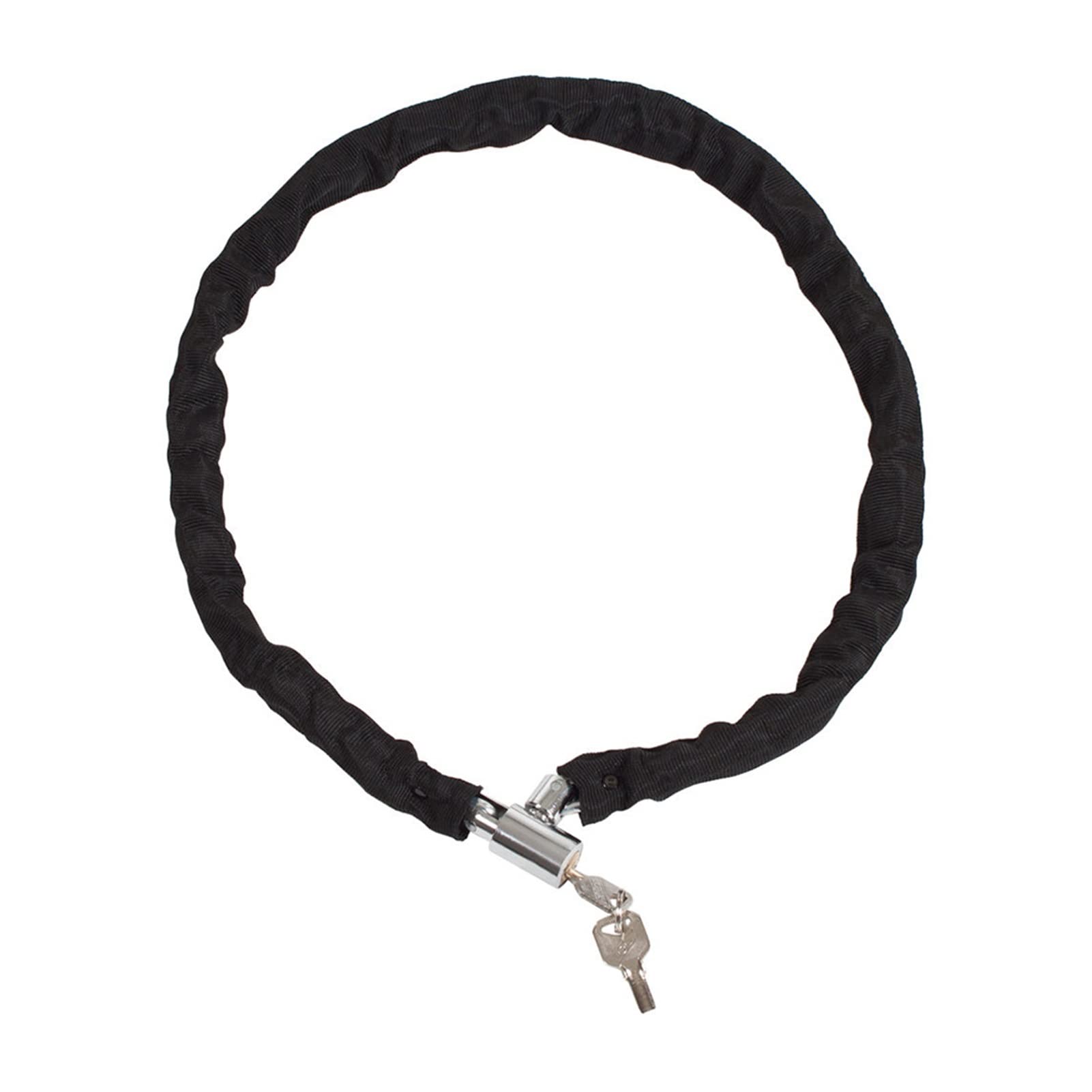 YANGLI WanLiTong Bike Lock Anti-Theft Chain Lock Keys Required Open with Password (Color : Black)