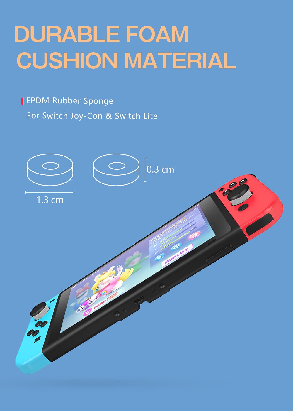 Weska Precision Rings Aim Assist Ring for Switch，Switch Lite Joycon [Japanese Design]