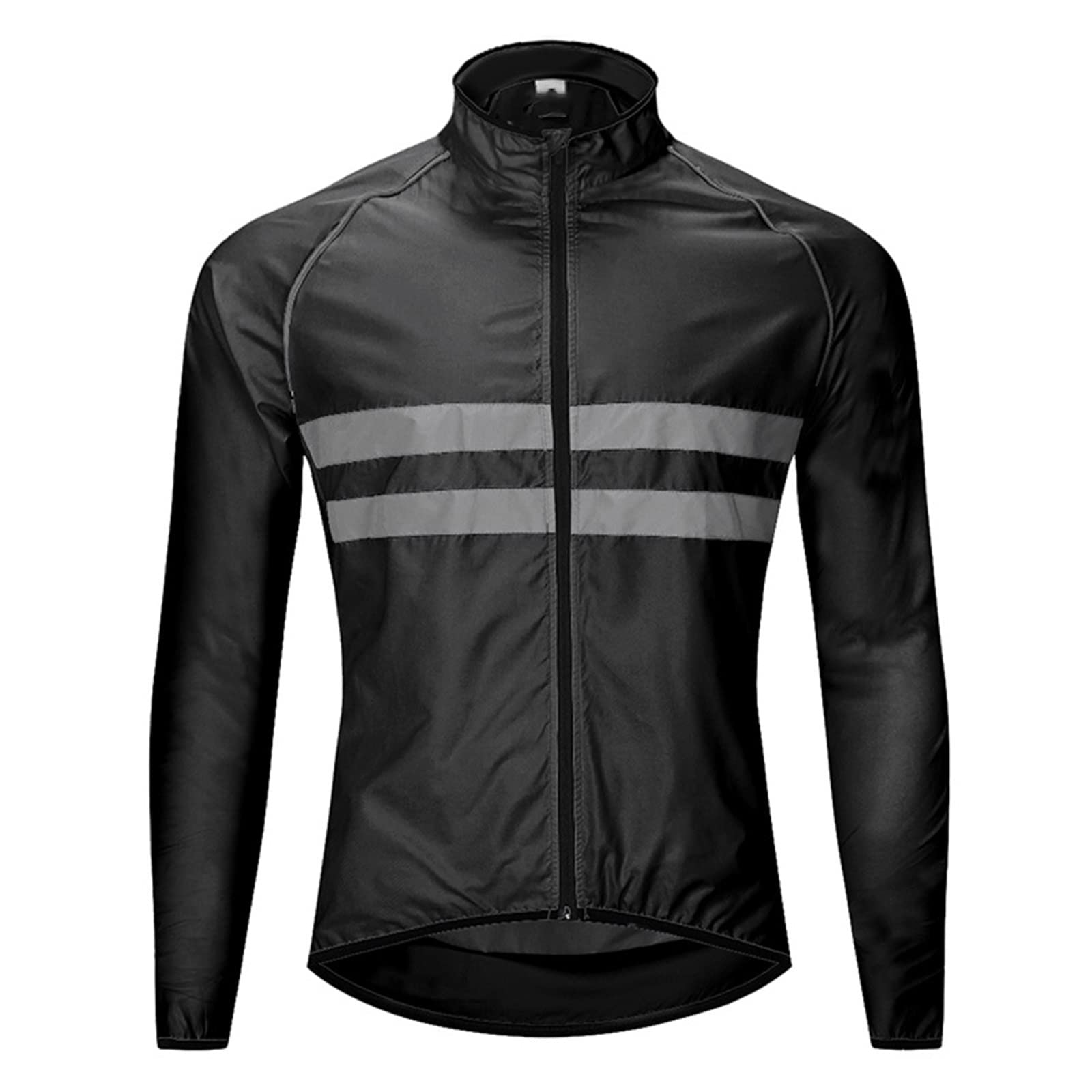 SETEXI Raincoats， Waterproof Rainproof Cycling Jacket Men's Women's Reflective Vest Running Cycling Windbreaker Raincoat Cycling Raincoat