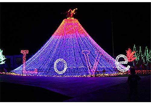 Solar String Lights, 400 LED 144ft July 4th Lights String, Outdoor String Lights, Independence Day Lights String 8 Modes Waterproof Outdoor Decor for Home Party Garden Patio Yard Holidday Lawn R/W/B