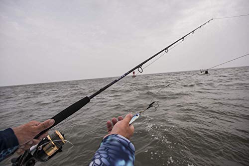 St. Croix Rods Mojo Jig Casting Rod Heavy/Mod-fast Black Cherry Metallic, 5'8"