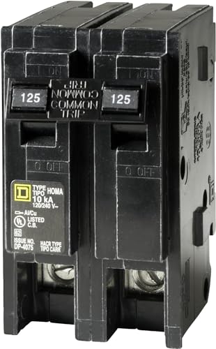 Square D - HOM2125CP Homeline 125-Amp Two-Pole Circuit Breaker