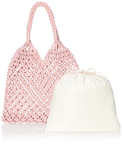 Via Del Tritone 430608 Women's Tote Bag, Aaron, Grayish Pink