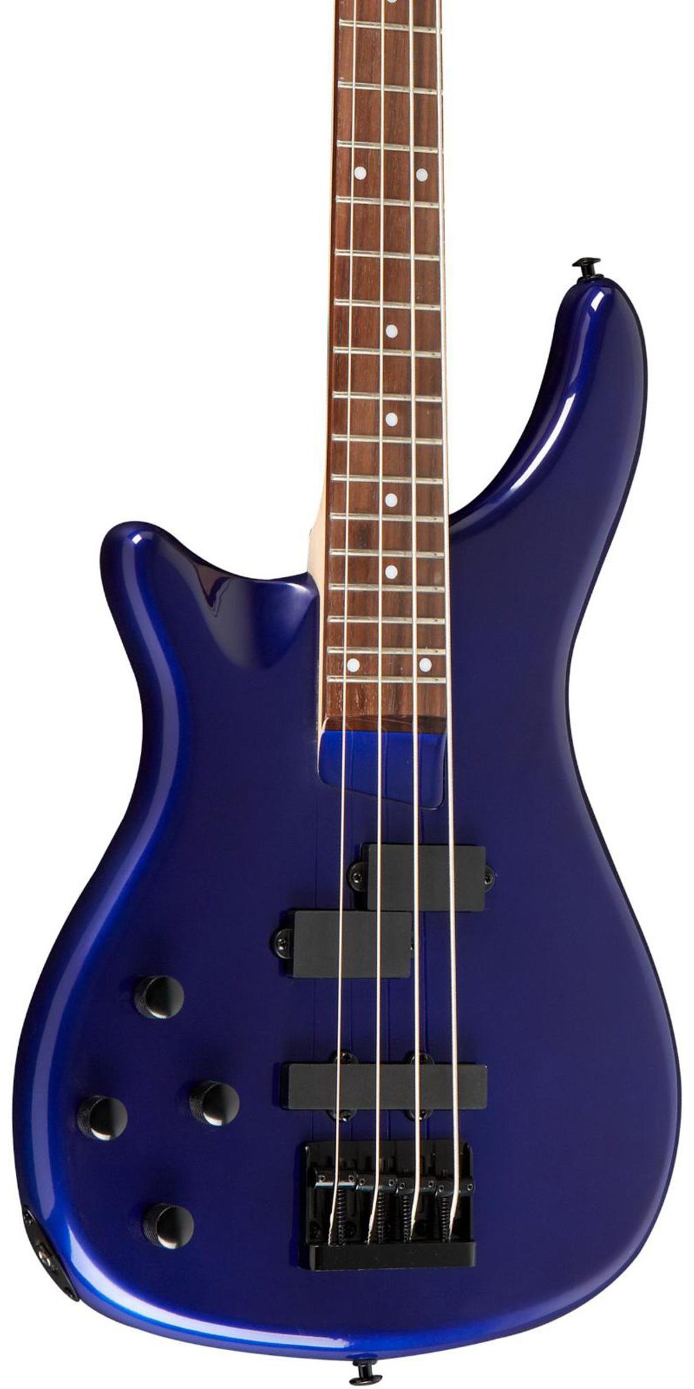 Rogue LX200BL Left-Handed Series III Electric Bass Guitar Metallic Blue