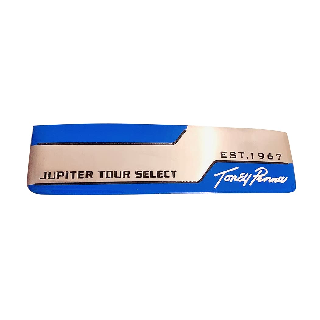 TONEY PENNA GOLF Jupiter Tour Select Putter-Royal Blue Model (34), High Polished Satin Finish, 34 and 35 Inch Steel Shaft