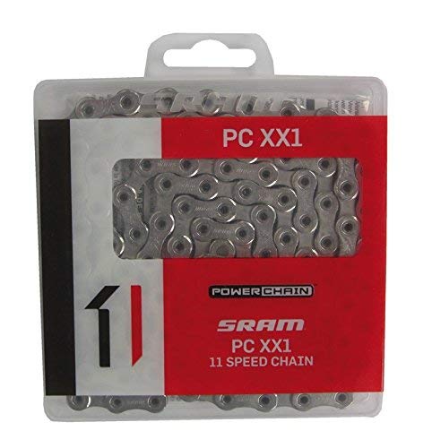 SRAM CHAIN 11-SPEED XX1 118 LINKS HOLLOWPIN SILVER