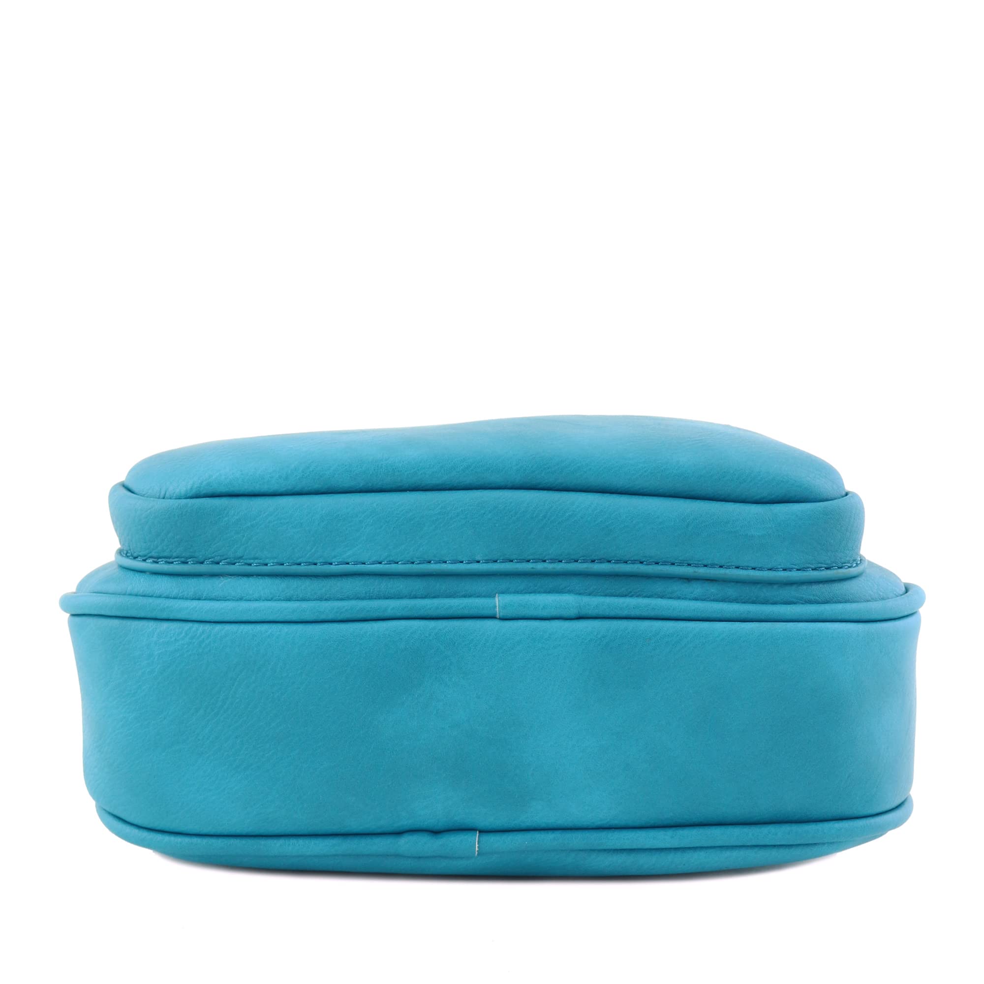 Top Handle Mini Satchel Bag Crossbody Purse (Teal)