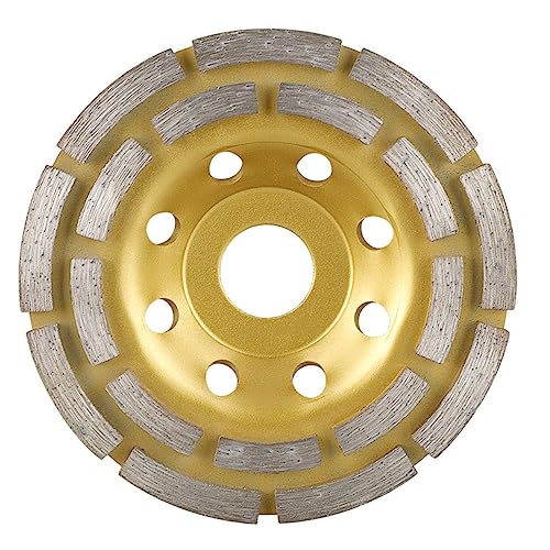 Stone Mill Angle Grinder Polishing Diamond Grinding Cup Wheel Angle Grinding Cup Concrete Grinder Disc Marble Grinding Wheels Concrete Grinding Wheels Aluminum Base Masonry