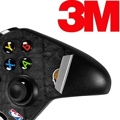 Skinit Decal Gaming Skin Compatible with Xbox One S Controller - Officially Licensed NBA Los Angeles Lakers Dark Rust Design