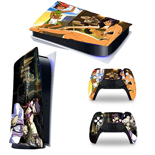 TV Show Anime PS5 Standard Edition Console and Controller 5 Controller Skin Set - PlayStation 5 Vinyl