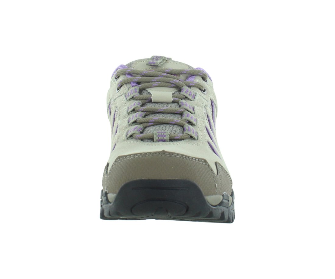 Pacific Trail Womens Alta Leather Hiking, Trail Shoes Gray 9.5 Medium (B,M)