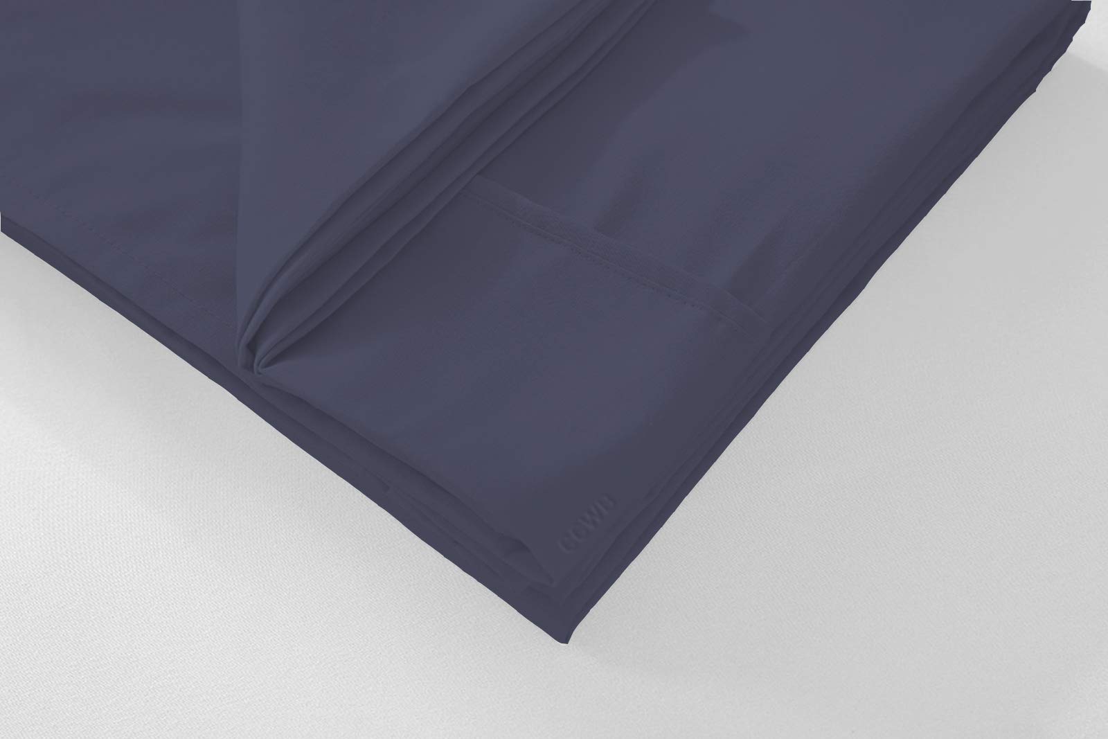 Trend Bedding Mart Navy Blue King Oversized Pillowcase 100% Egyptian Cotton 600 Thread Count