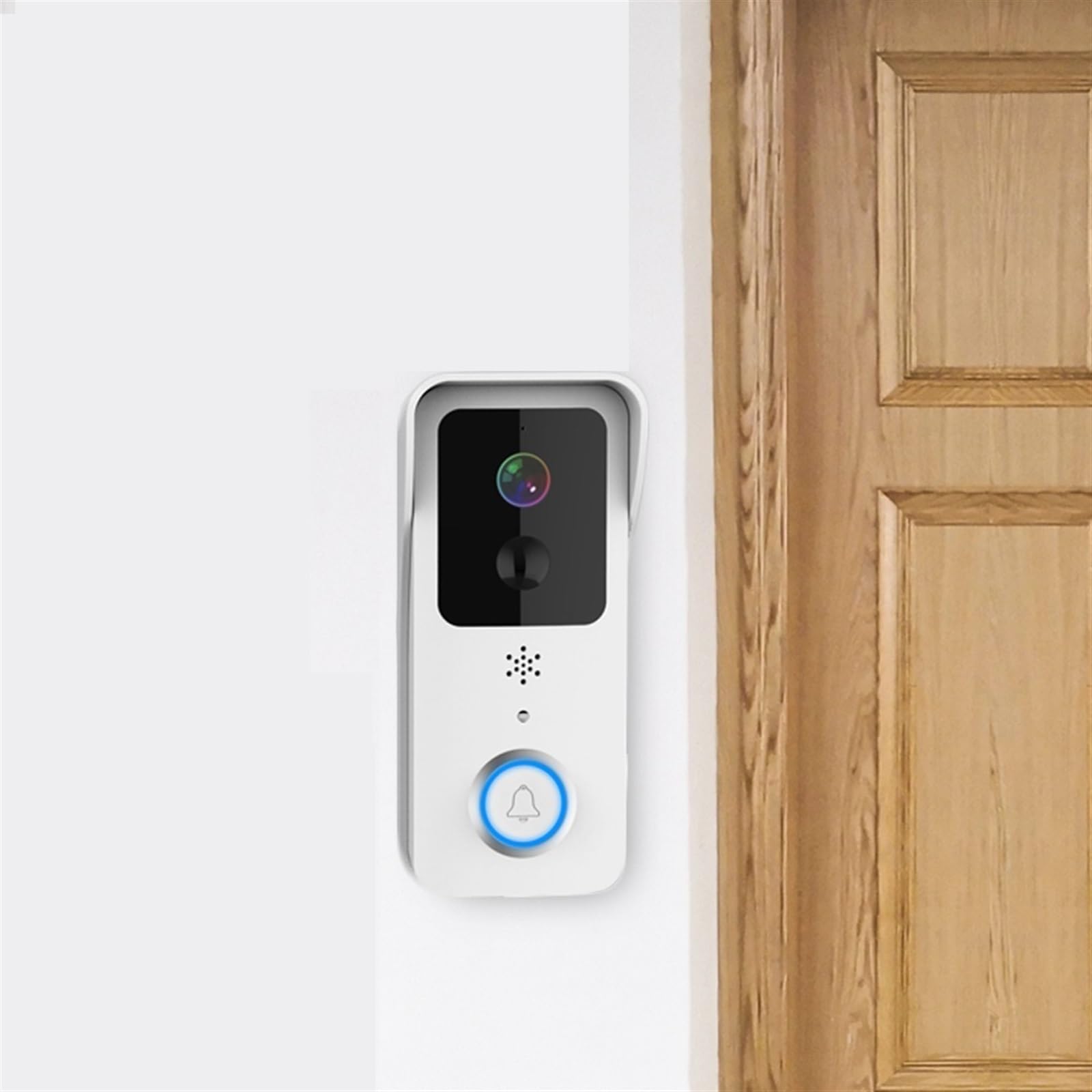 TECHPO Door Bell Smart Video DoorbellOutdoor Door Bell Waterproof Battery Intercom Smart Life Wireless doorbell Camera