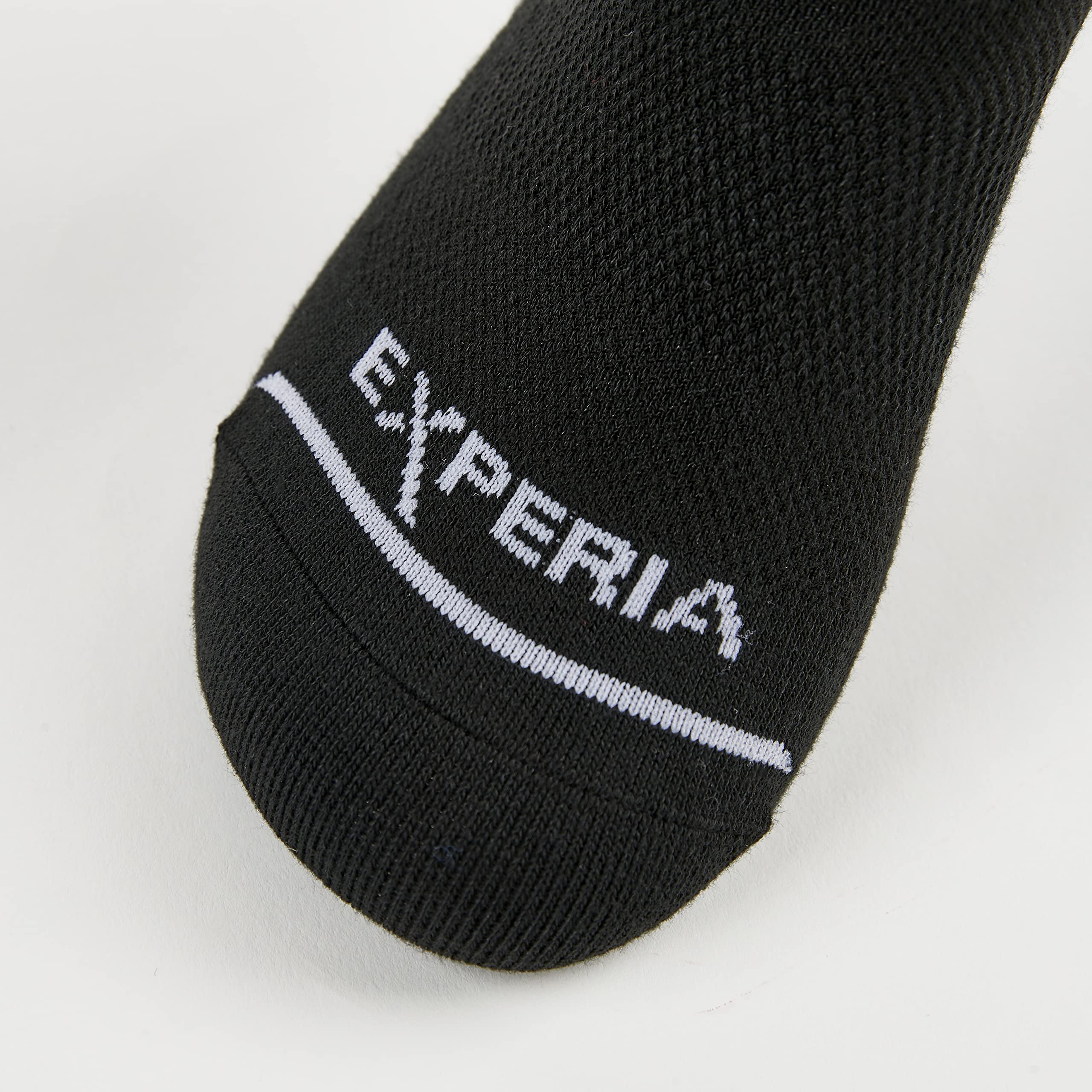 thorlos Womens Green Experia No Show Liners Running Sock, Black (1 Pair), Medium US