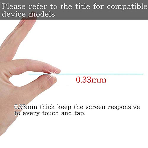 Puccy [3 Pack] Tempered Glass Screen Protector Compatible with Breitling A1336410.M512.379A Film Protectors Anti Scratch Bubble Free for Smartwatch