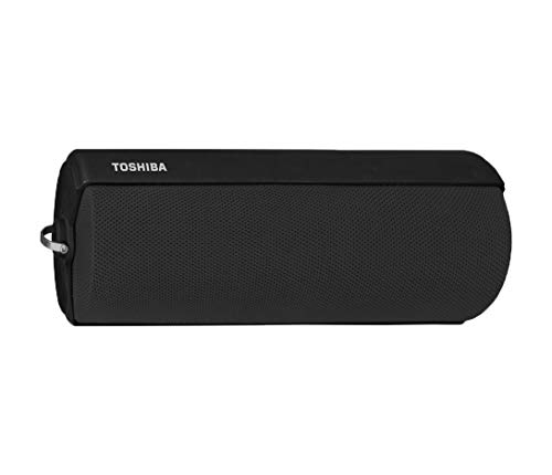 Toshiba Bluetooth Speaker | Wireless Speaker with Bluetooth Technology | 10+ Hour Battery Life | 30 FT Operating Range | Built in Microphone | Portable Speaker with 6 Watts of Power | TY-WSP70(K)