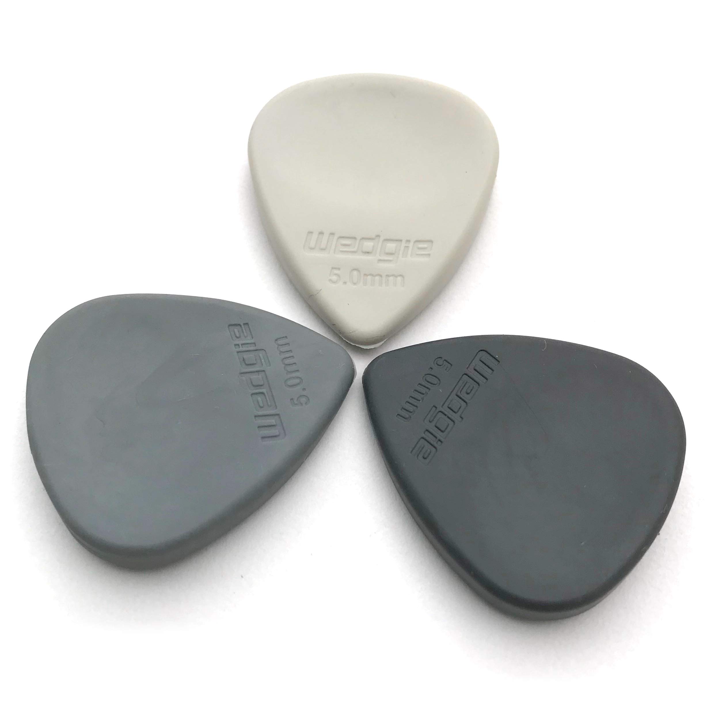 Wedgie WRMS50 Rubber Mini Sampler 5.0mm: Soft, Medium, and Hard, 3 Pack