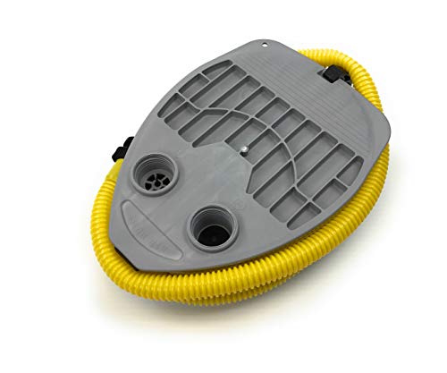 Seamax 7L Single Stage Foot Pump for Inflatable Boats, Max 3.6 PSI Support Inflation and Deflation