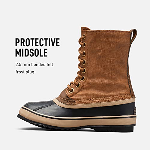 Sorel Women's 1964 CVS Boot β Camel Brown β Waterproof Canvas Snow Boots β Size 11