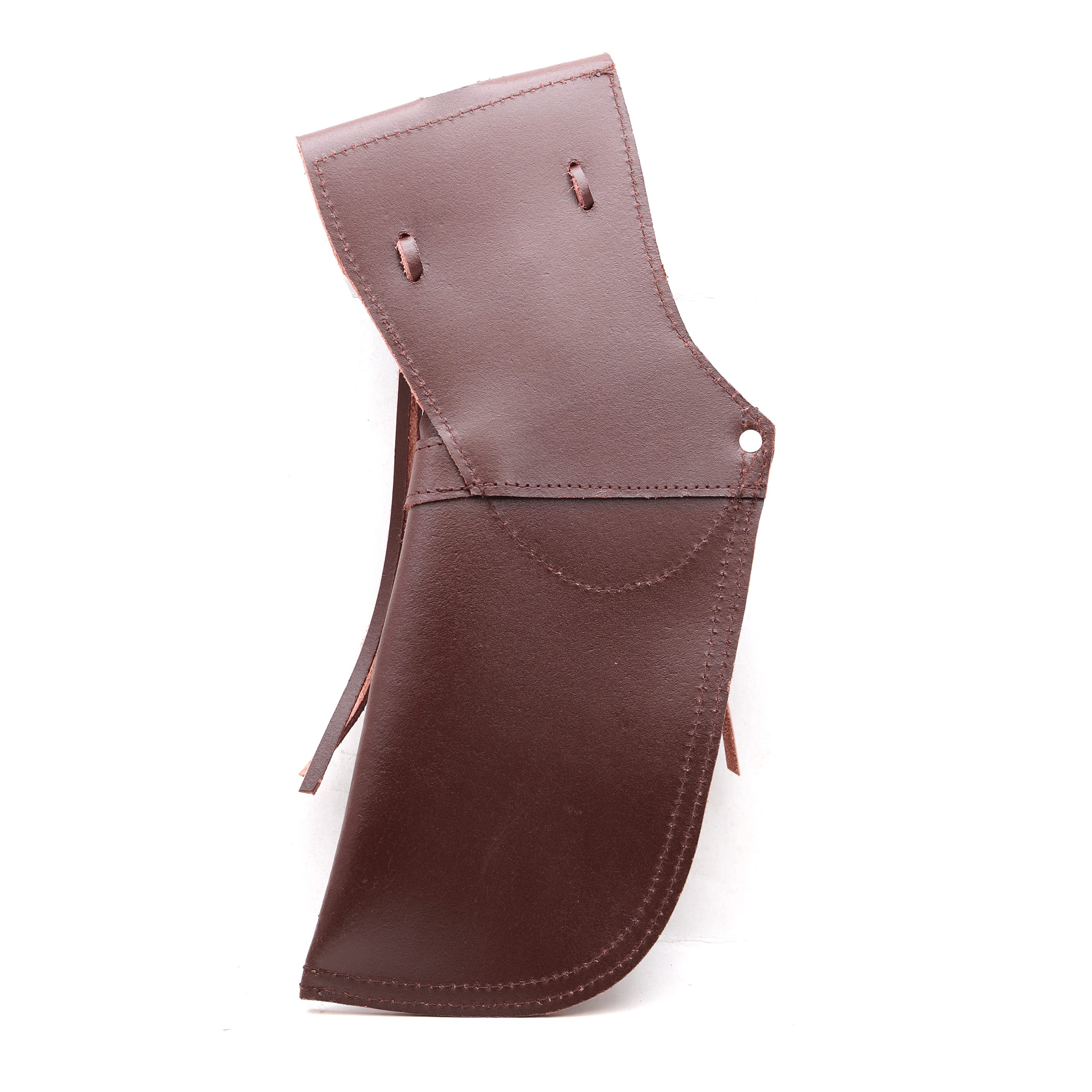 Traditional Archery Real Leather Side/Hip Arrow Quiver Brown