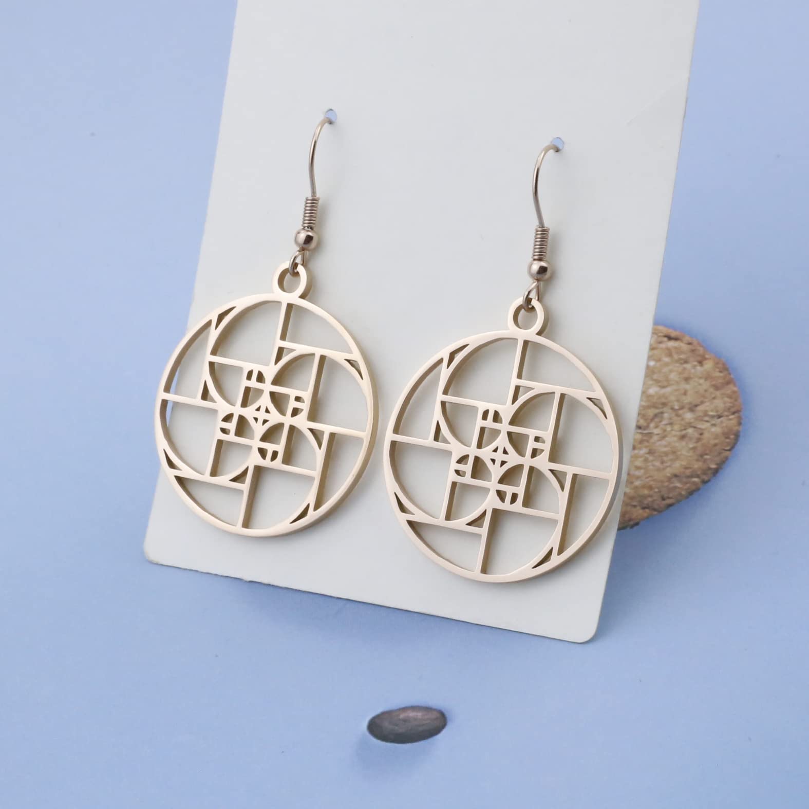 YWQBZ Golden Ratio Necklace (Ear RG)