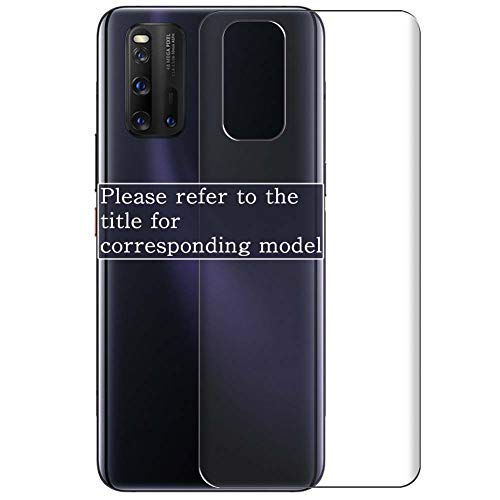 Puccy 2 Pack Back Protector Film, compatible with Panasonic ELUGA Y TPU Guard Cover ļ¼ Not Tempered Glass/Not Front Screen Protectorsļ¼