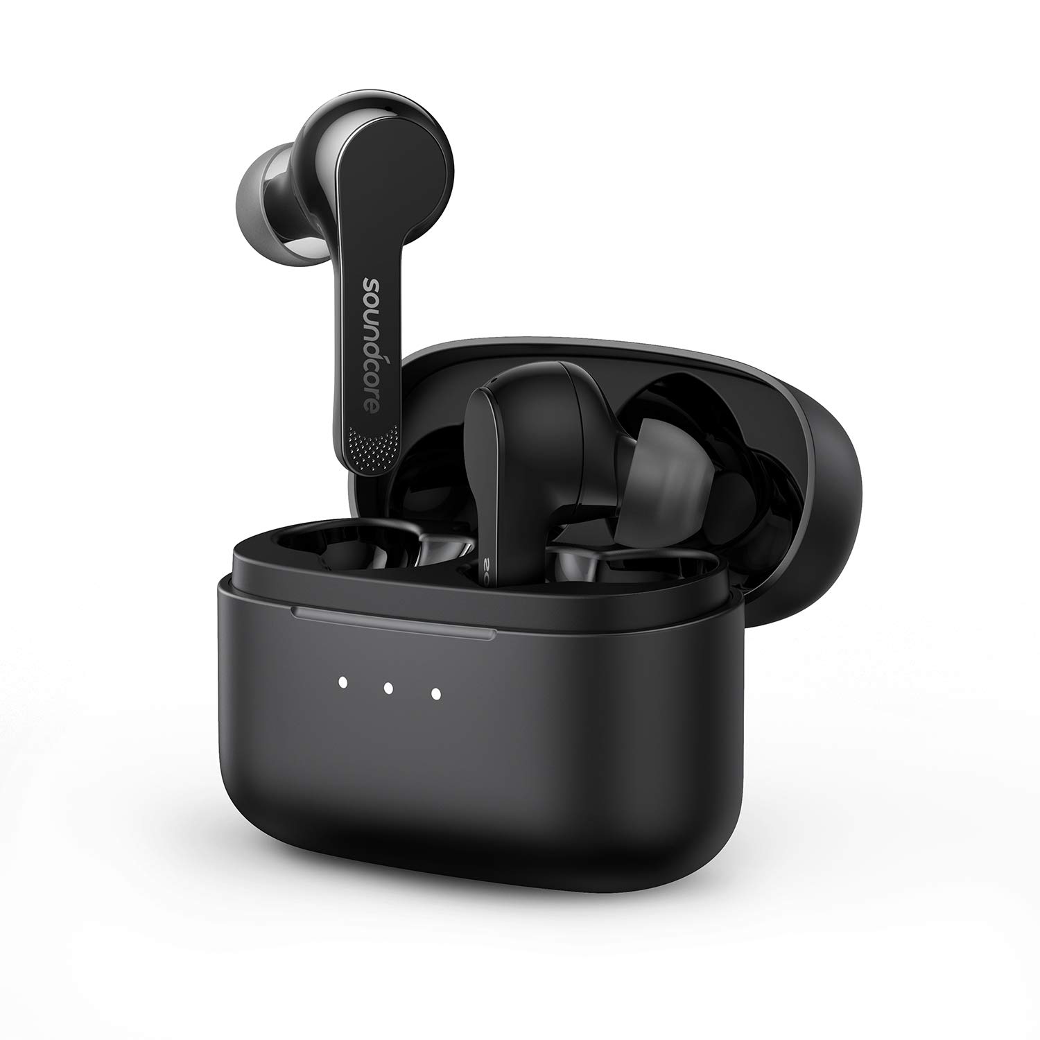 Soundcore Anker Liberty Air X True Wireless Earbuds with Charging Case, Qualcomm aptX, Touch Control, 28 Hour Playtime, Graphene Drivers (Black)