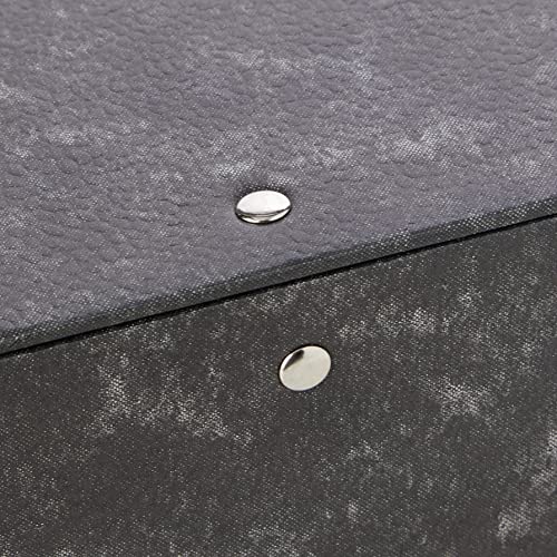 Rexel Classic Foolscap Lock Spring Box File - Black/Green