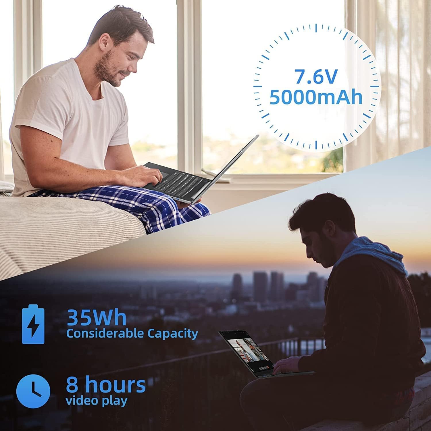 SGIN 17 Inch Laptop, 4GB RAM 128GB SSD, Laptops with IPS Display, Intel Celeron Quad-Core Processor(Up to 2.5GHz), Mini HDMI, Webcam, Wi-Fi, 512GB Expansion