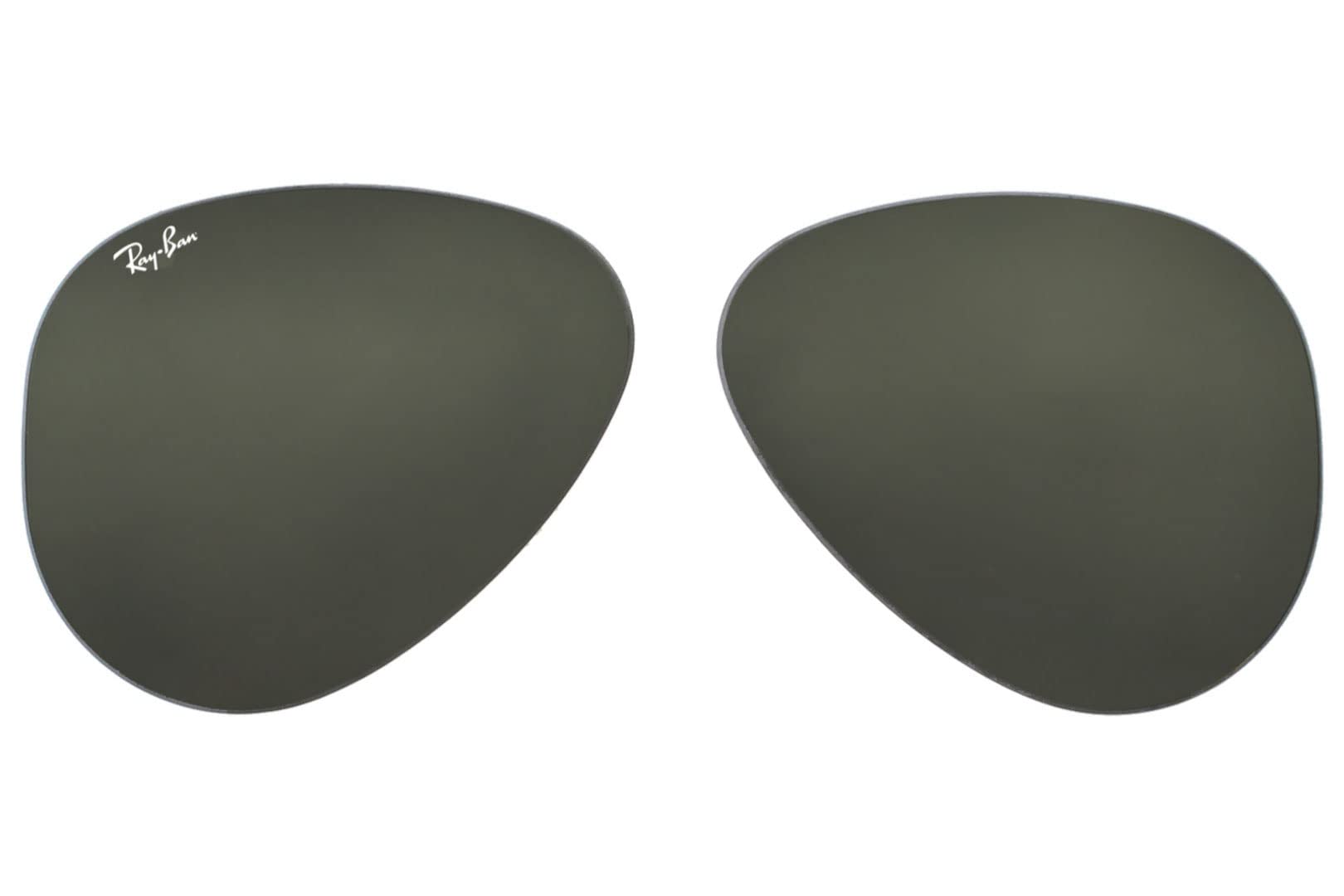 Ray Ban RB3025 Original Ray Ban Replacement Lenses Green G-15 Size 58