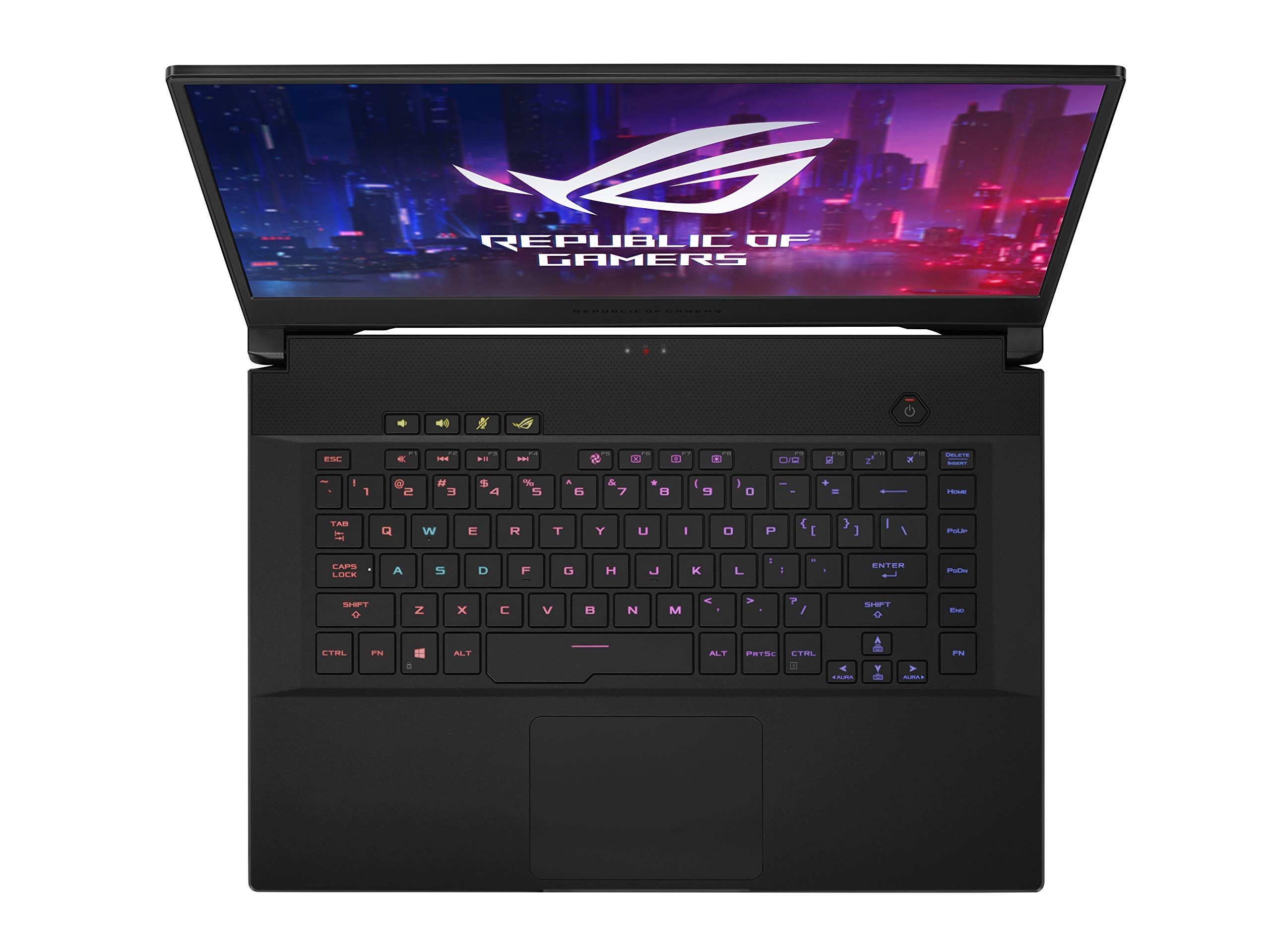 ROG Zephyrus M Gaming Laptop, 15.6†144Hz Full HD IPS, NVIDIA GeForce GTX 1660 Ti, Intel Core i7-9750H, 16GB DDR4 RAM, 512B PCIe SSD, Per-Key RGB, Windows 10 Pro, GU502GU-XB74 (Renewed)