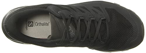 Salomon Outline Gore-TEX Hiking Shoes for Men, Black/Phantom/Magnet, 10.5