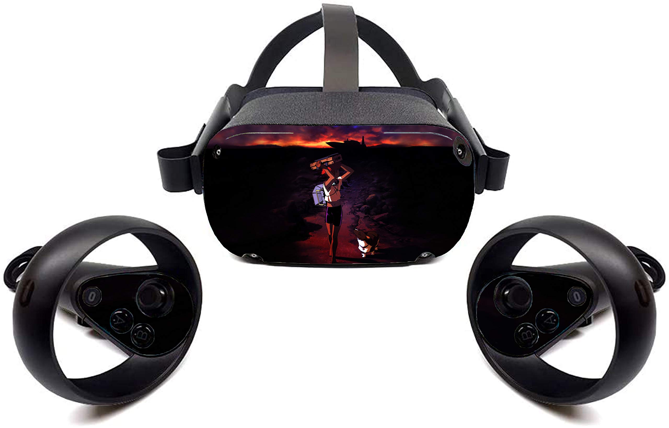 TV Show Anime Oculus Quest Skin Cover for VR Headset System and Controller by ESTEVAN LUIS TRIGUEIRO