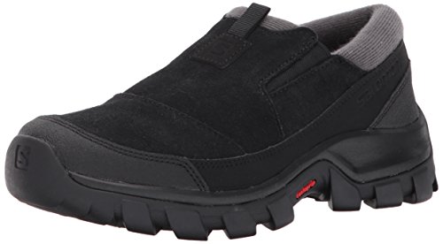 Salomon Women's Snowclog Snow Shoes, Black/Black/Magnet, 5 M US