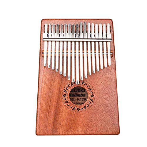 TIANMINJIEDM 17 Key Kalimba Single Board Thumb Piano Finger Percussion Adult Gift Musical Instruments Thumb Piano