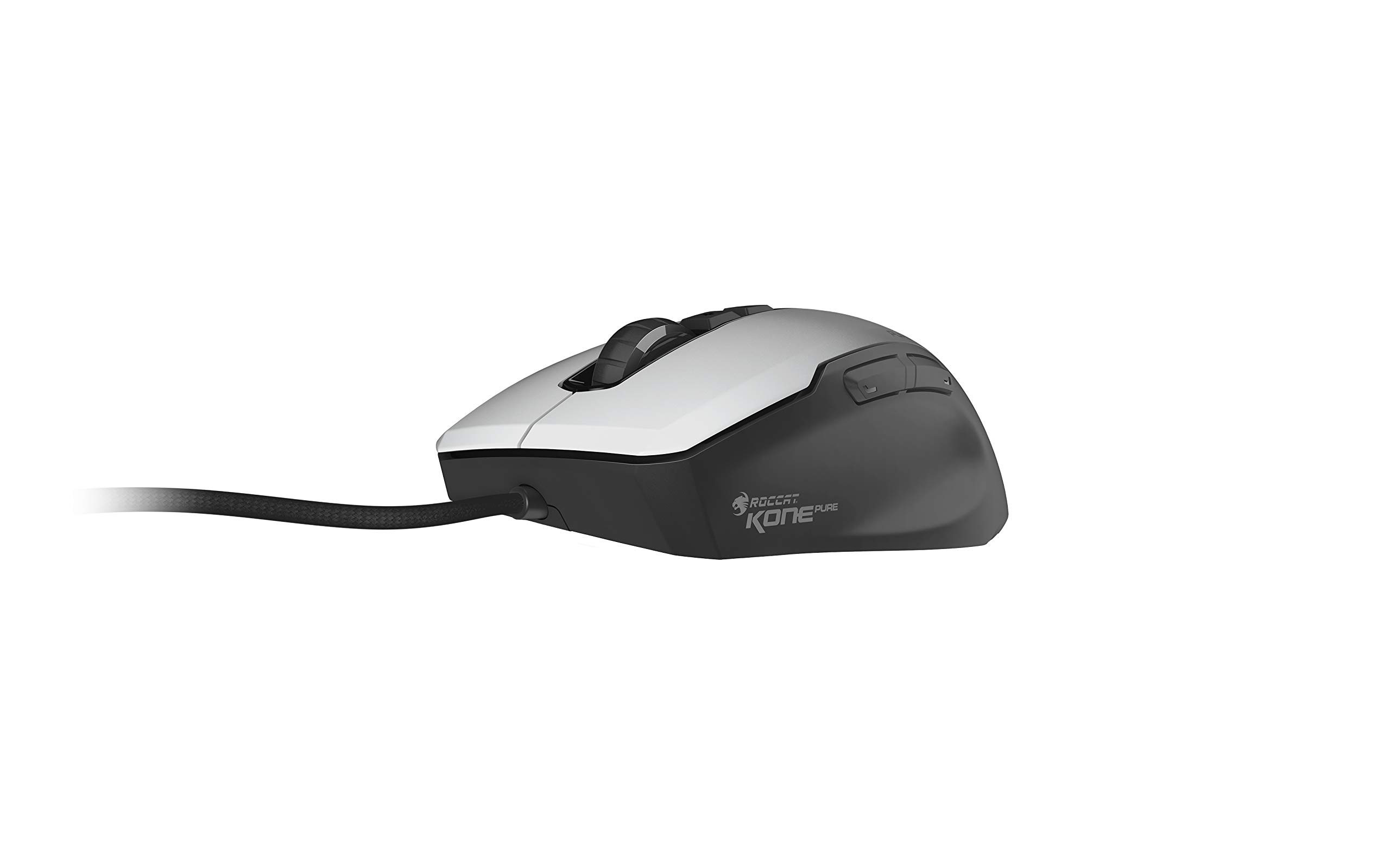 ROCCAT KONE Pure Owl-Eye β Optical RGB Gaming Mouse, White (ROC-11-725-WE)