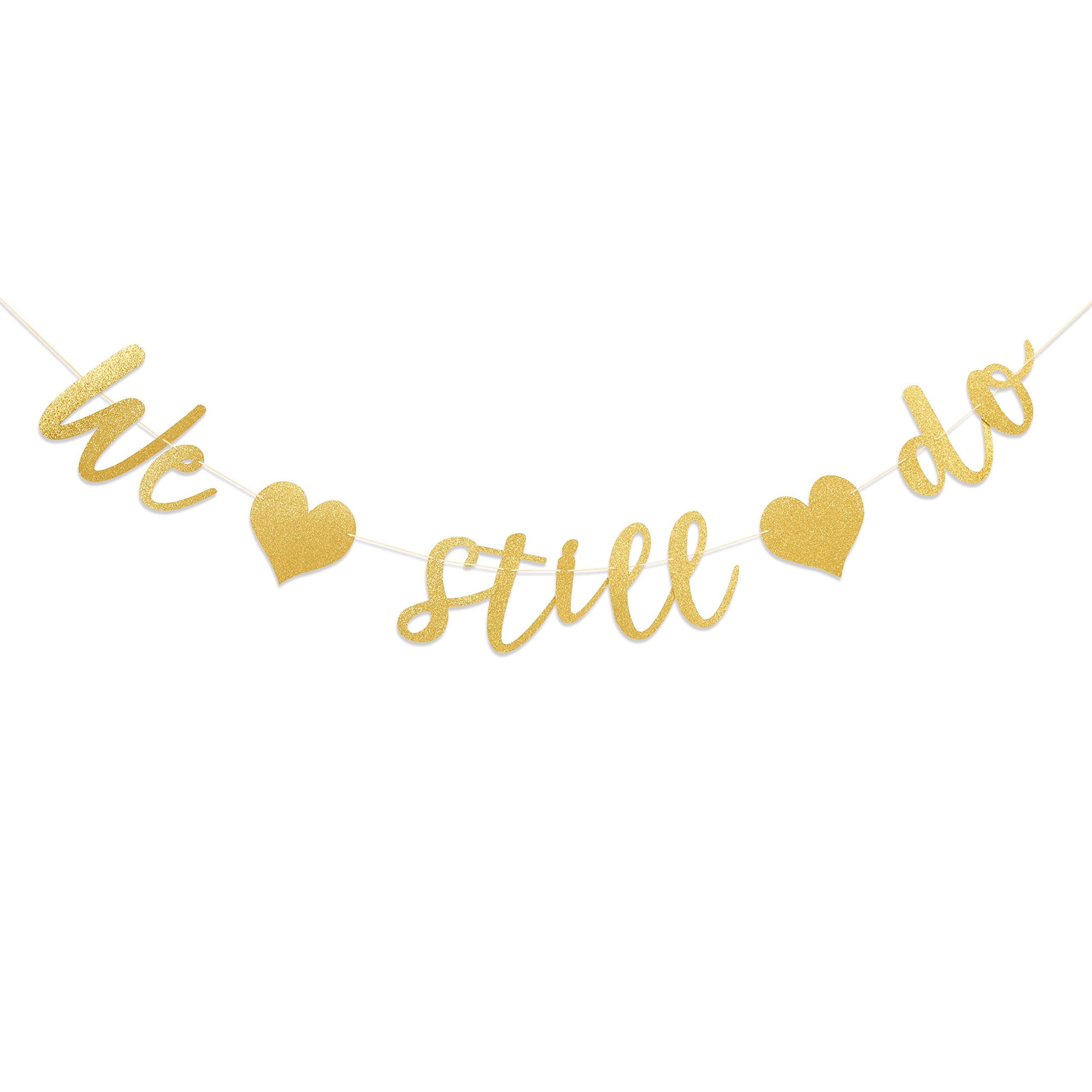 we still do banner - Bridal Shower Banner Decorations, wedding anniversary party decorations engagement banner,bride banner Party decorations