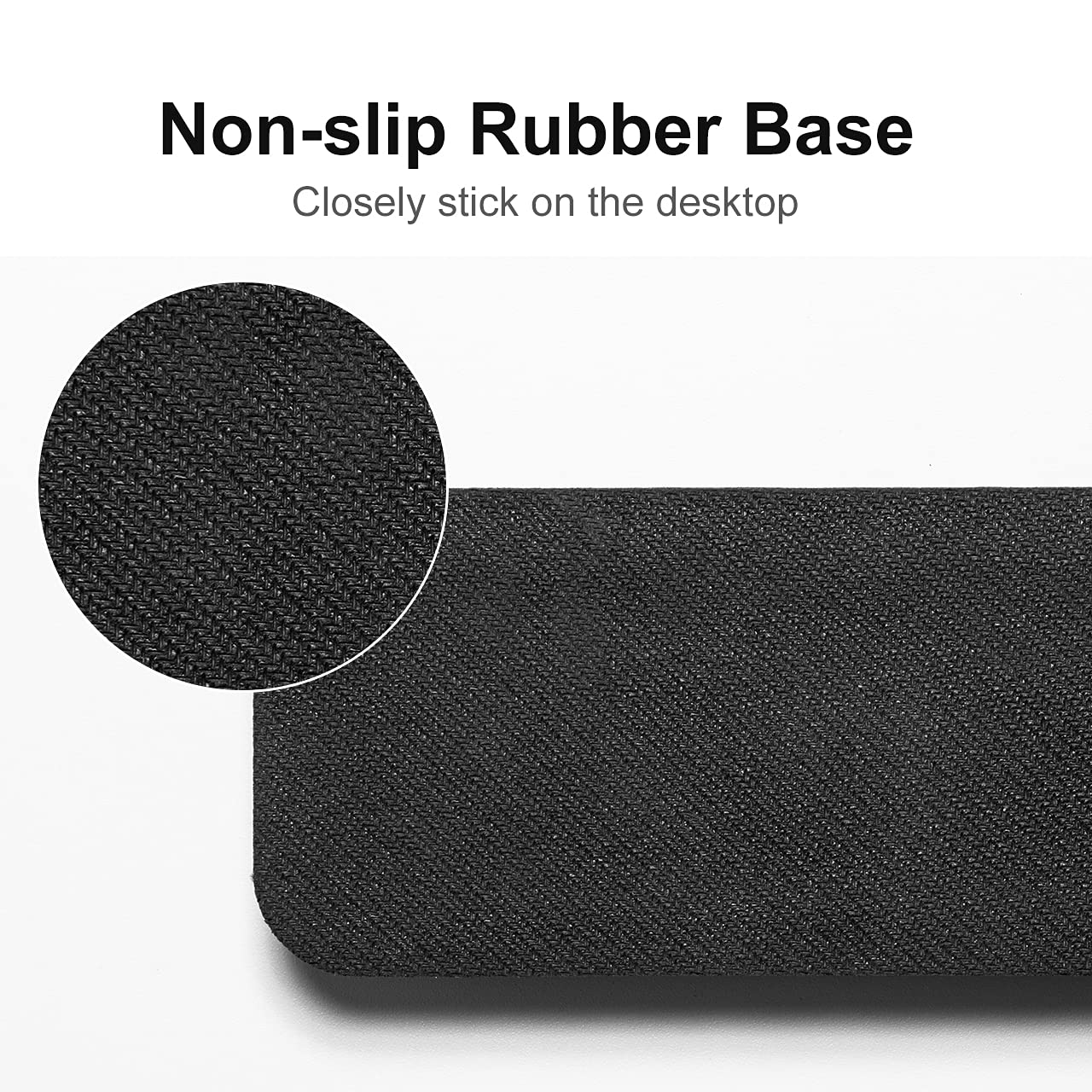 SANWA Wrist Rest for Keyboard & Mouse, Silver Ion, Fabric Material, Memory Foam, Non-Slip, Comfortable Gaming Wrist Pillow, Support for Office, Computer, Laptop, MacBook, 13×2.95×0.79 inch