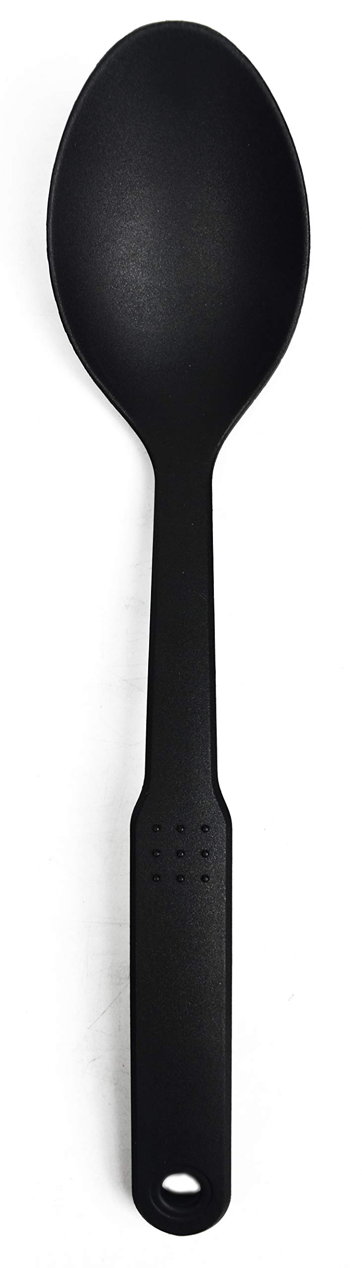 Set of 12 Nylon Cooking Utensils - Slotted Spoon/Solid Spoon/Slotted Spatula/Solid Spatula/Ladle/Pasta Fork - 11.75" to 12.5" (12)