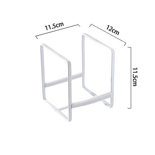 SPICLY Dish Organizer Rack for Cabinet Pot Rack Cover Holder Stand Kitchen Draining Bowl Pan Racks Plate Storage Rack Kitchen Organizer Metal Plates Cups Stand