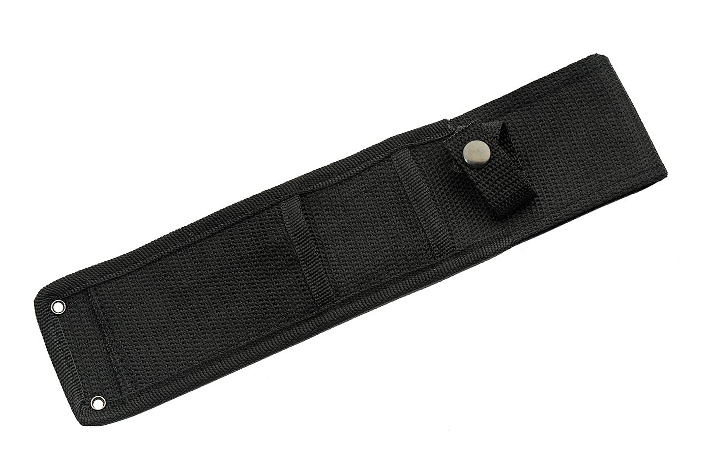 Szco Supplies 11β Nylon Wrapped Tanto Blade Survivor Knife with Fire Starter and Sheath, Black, (211551)