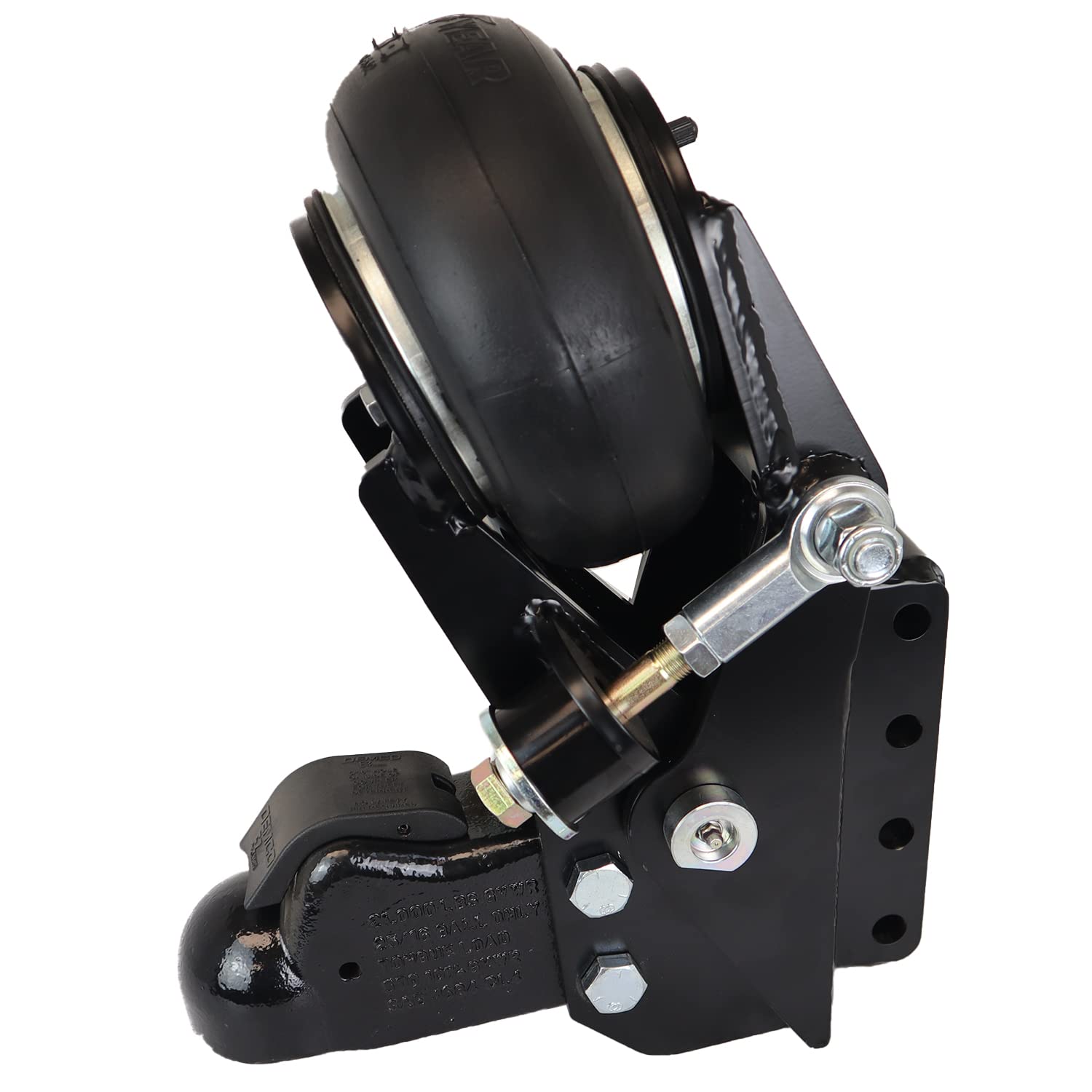 Shocker Air Trailer Tongue Mount Coupler 20,000 lbs for 2-5/16" Ball, Vertical Channel Mount w/ 2-5/16" Demco Coupler