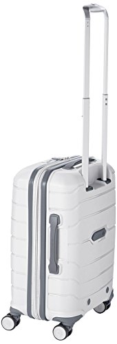 Samsonite Octolite Spinner Unisex Small White Polypropylene Luggage Bag TSA Approved I72005004