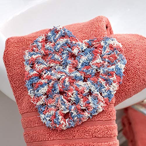 Red Heart Almond Scrubby Yarn, 1, 234 Foot