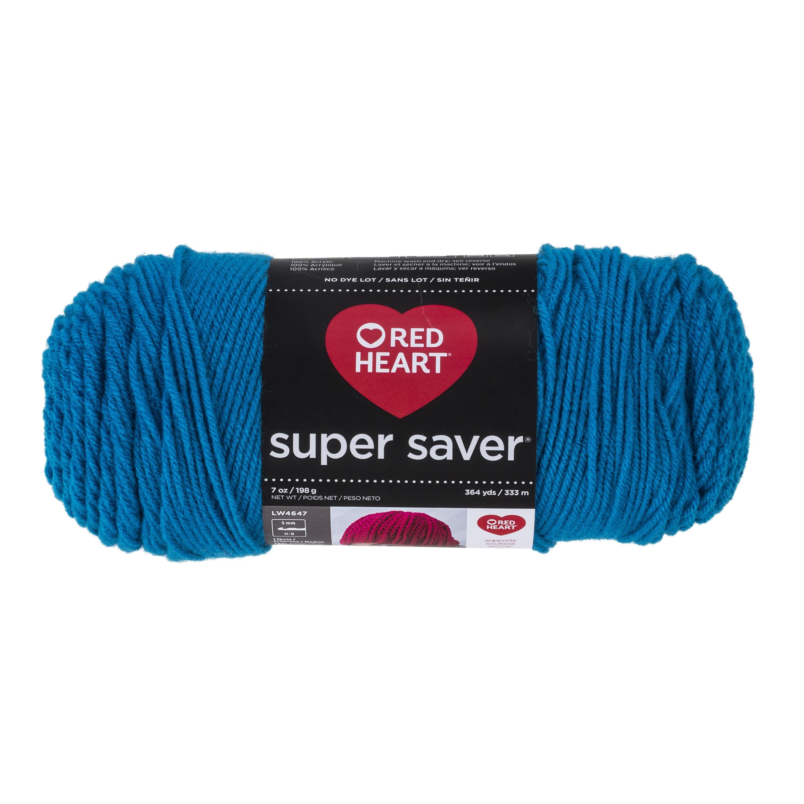 Red Heart Super Saver Yarn, Solid-Pool