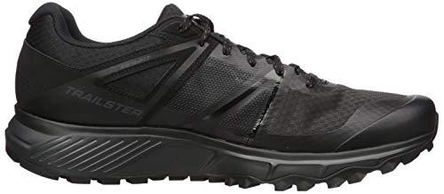 Salomon mens Trailster Trail Running Shoe, Phantom/Black/Magnet, 10.5 US