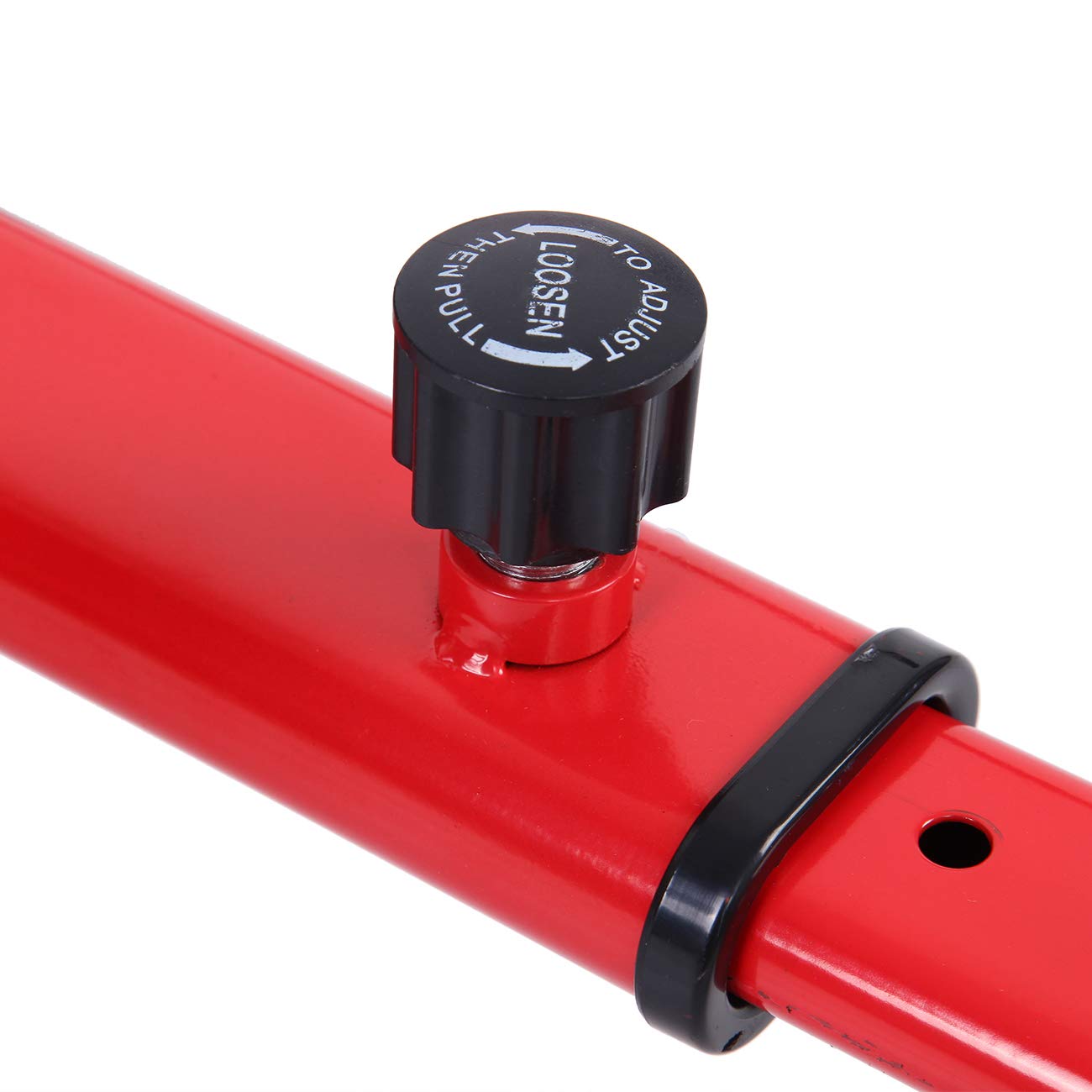 Yunge Red Adjustable Balance Car Two-Wheeled Bracket, for Adjustable All Heights All Ages Self Balancing Scooter, Compatible with All Hoverboards Transform Scooter Into Hoverkart Go-Kart