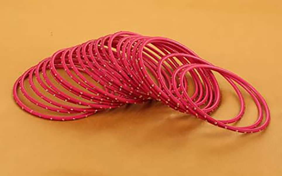 RIANGI Indian Bangles For Women, Indian Bangles Set Of 24 Bollywood Style Red Bangles For Women Indian Jewelry, Ideal Gift, Indian Red Bangles, Bangles Indian Jewelry