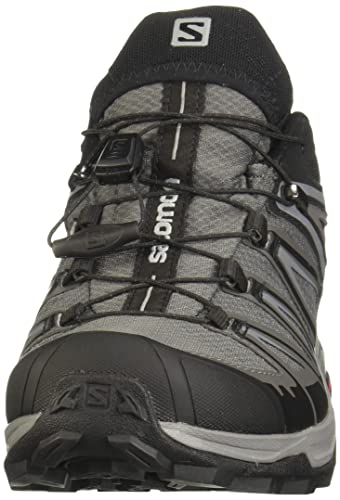 Salomon X Ultra 3 Gore-TEX Hiking Shoes for Men, Black/Magnet/Quiet Shade, 10.5
