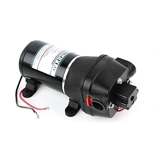 XuuSHA Hand Bilge Pump FL-30 12V 24V DC Electric Diaphragm Pump Water Bilge Pump Bilge Pump Automatic (Voltage : 12V)